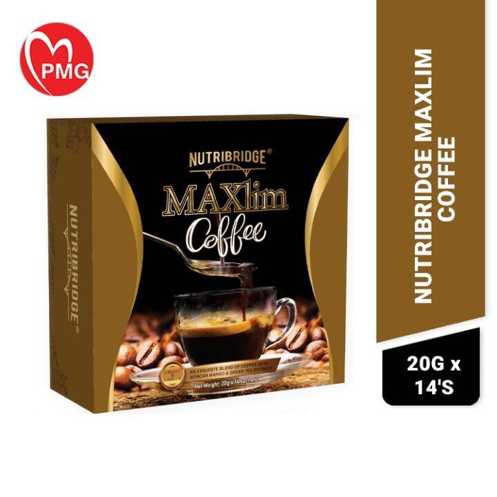 NUTRIBRIDGE Maxlim Coffee 20g x 14's Sachet - weight management | Lazada