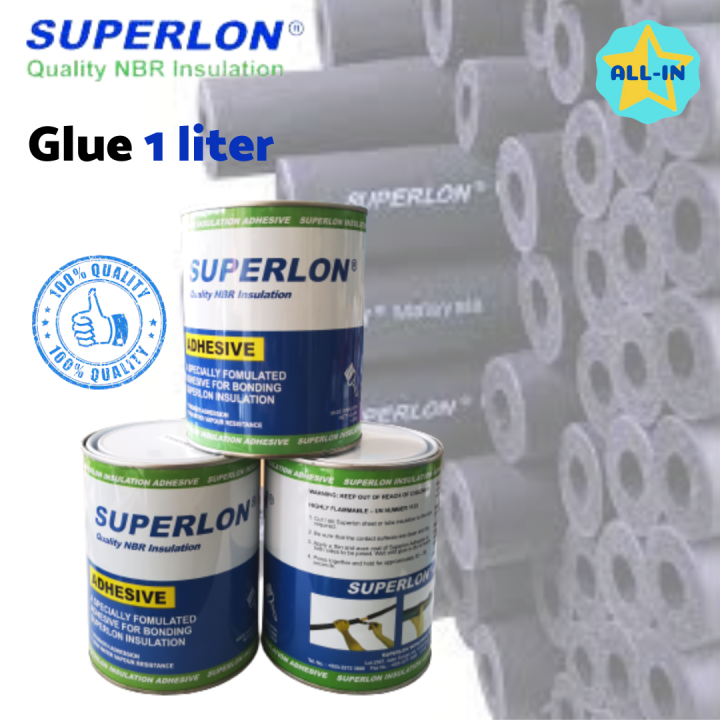 Superlon Glue Insulation Glue Aircond Adhesive Glue Superlon Gum 1L ...