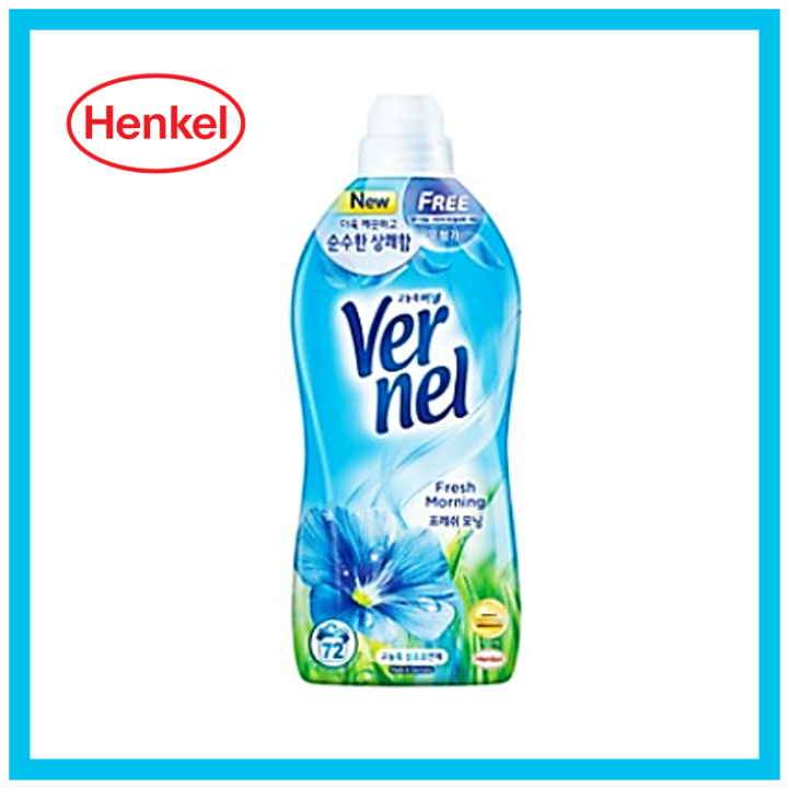 VERNEL HIGHLY CONCENTRATED FABRIC CONDITIONER FRESH MORNING 1.8L ...