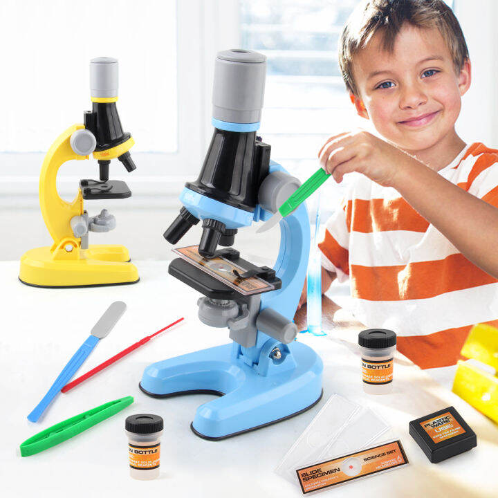 1200X Microscope Kit Lab Home School Science Educational Toys ...