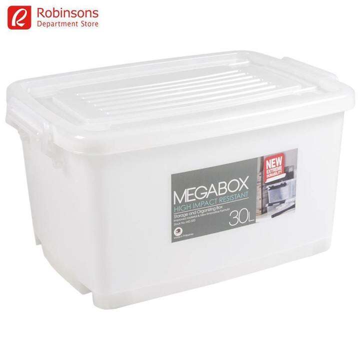 Megabox 30L Storage Box (Clear) | Lazada PH