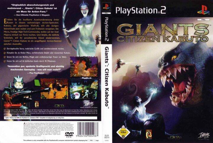 PS2 Game Giants Citizen Kabuto | Lazada
