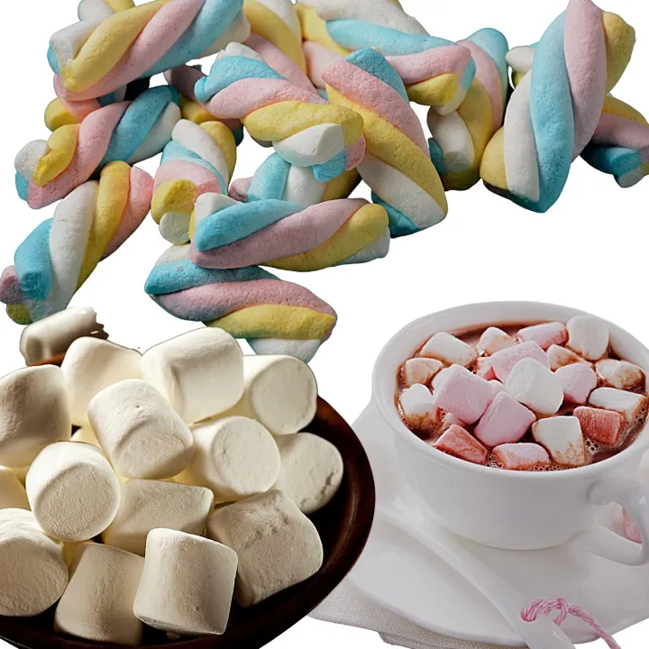 Marshmallow Cv Mallow (250G) White Vanilla Marshmallow Twist ...