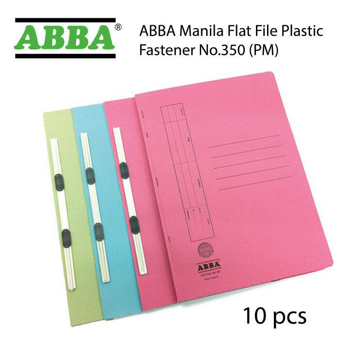 ABBA Manila Flat File Plastic Fastener No.350 (PM) Bundle (10pcs) | Lazada ABBA Manila Flat File Plastic Fastener No.350 (PM) Bundle (10pcs) | Lazada