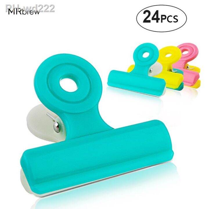 Colorful Chip Bag Clips 24pcs Food Storage Sealing Chip ClipsPhoto ...