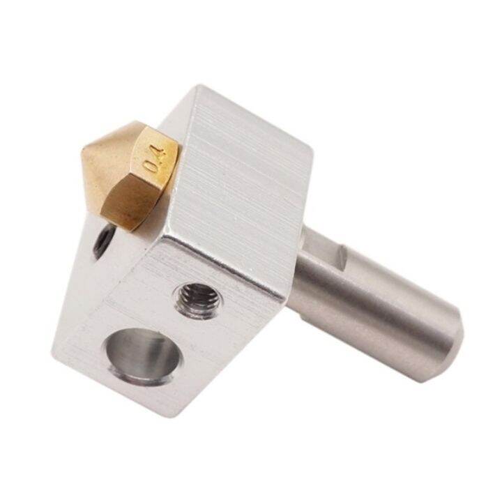 3D Printer Mk10 Throat Nozzle Aluminum Heating Block M7 Thread Extruder ...