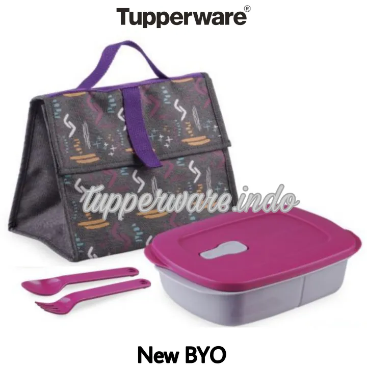 Tupperware New BYO B.Y.O Bring Your Own BYO lunch set Bekal tempat ...