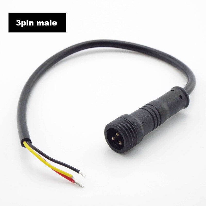 2Pin 3Pin 4Pin IP65 DC connector Cable Waterproof Plug for LED Light ...