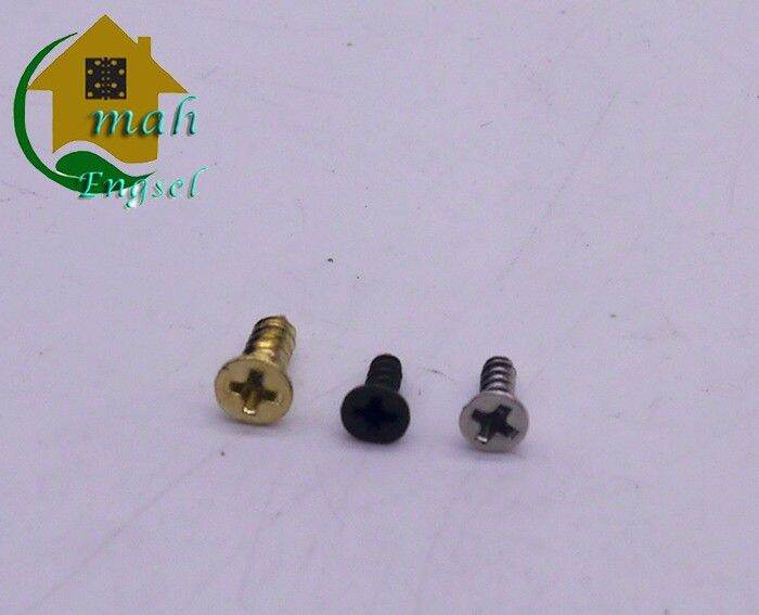 100pc Sekrup skrup mini 4 x 5 mm screw skrup kecil untuk kunci box 3 ...