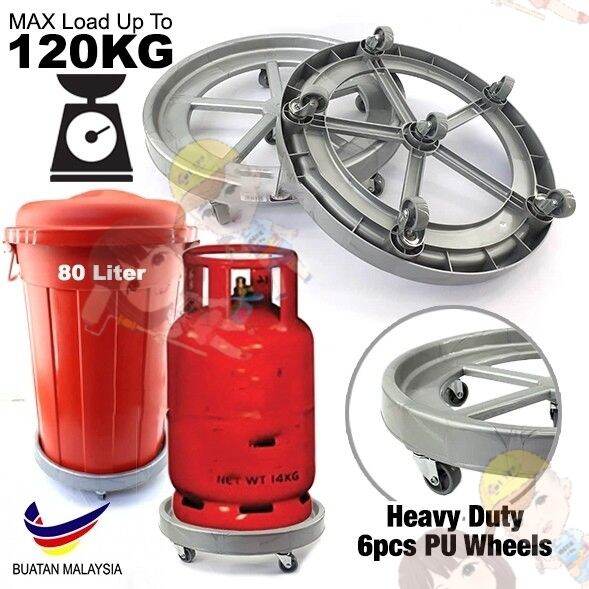 Heavy Duty Rayaco Gas Stand 6pcs PU Wheels Mutipurpose Dolly Mover ...