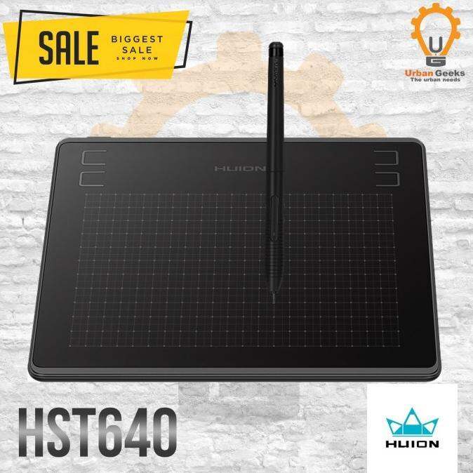 Huion HS64 / HST640 Graphic Drawing Pen Tablet Android PC alt H420P ...