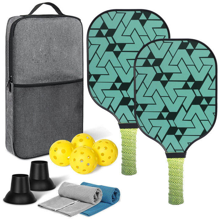 Pickleball Paddles Set,Pickleball Paddles Set-USAPA Fiberglass Surface ...