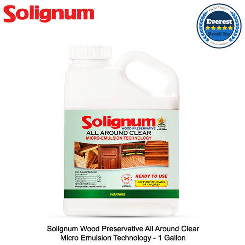 Solignum Wood Preservative All Around Clear - Micro Emulsion Technology ...