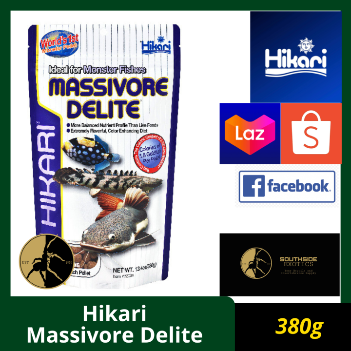 Hikari Tropical MASSIVORE DELITE 380g 37/100 | Lazada PH