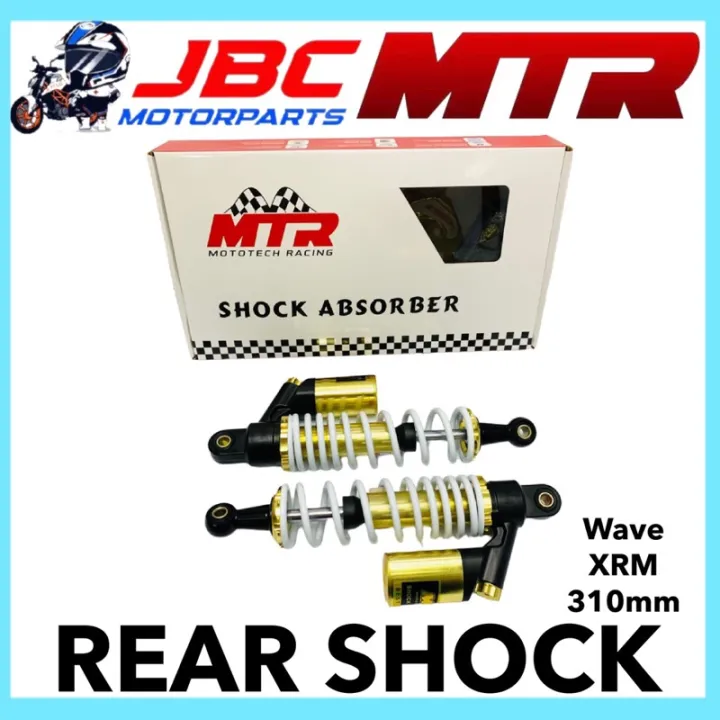 MTR Rear Shock for XRM110 XRM 125 WAVE 310mm | Lazada PH
