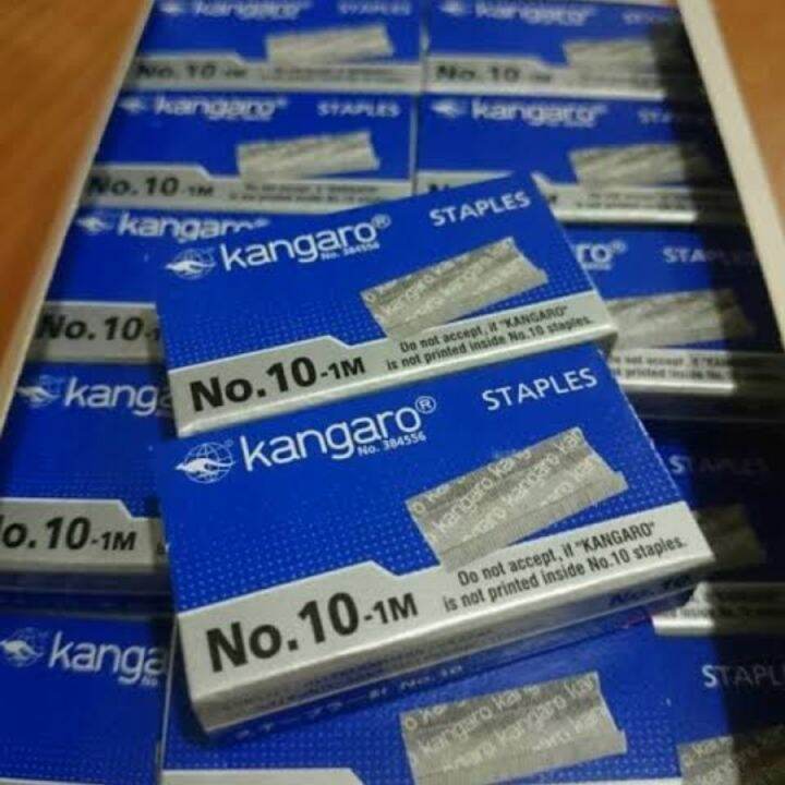 PAK Isi Staples KANGAROO Kecil No10 Kotak Besar Isi 20pakekecil /Isi ...
