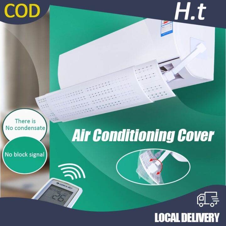 HOT GT6GN Universal Aircon Wind Deflector Adjustable Air Conditioner ...