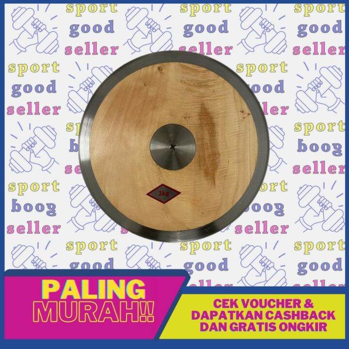 LEMPAR CAKRAM KAYU 2KG | Lazada Indonesia