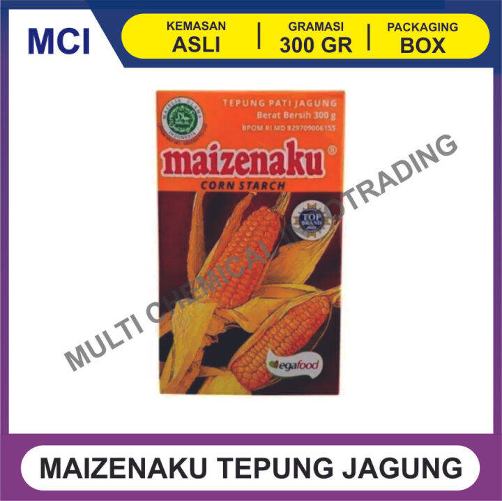TEPUNG JAGUNG MAIZENA MAIZENAKU 300 GR / CORN STARCH / PATI JAGUNG ...