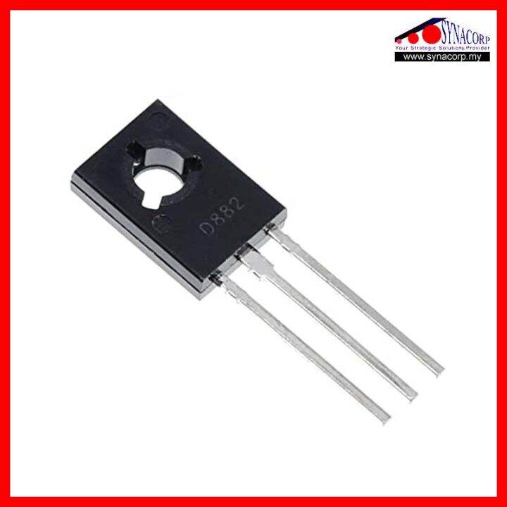 2SD882 3A/40V TO-126 NPN Power Triode Transistor | Lazada