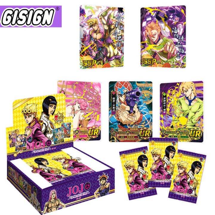 Hot Japanese Anime Jojo Bizarre Adventure Card Character Collection ...