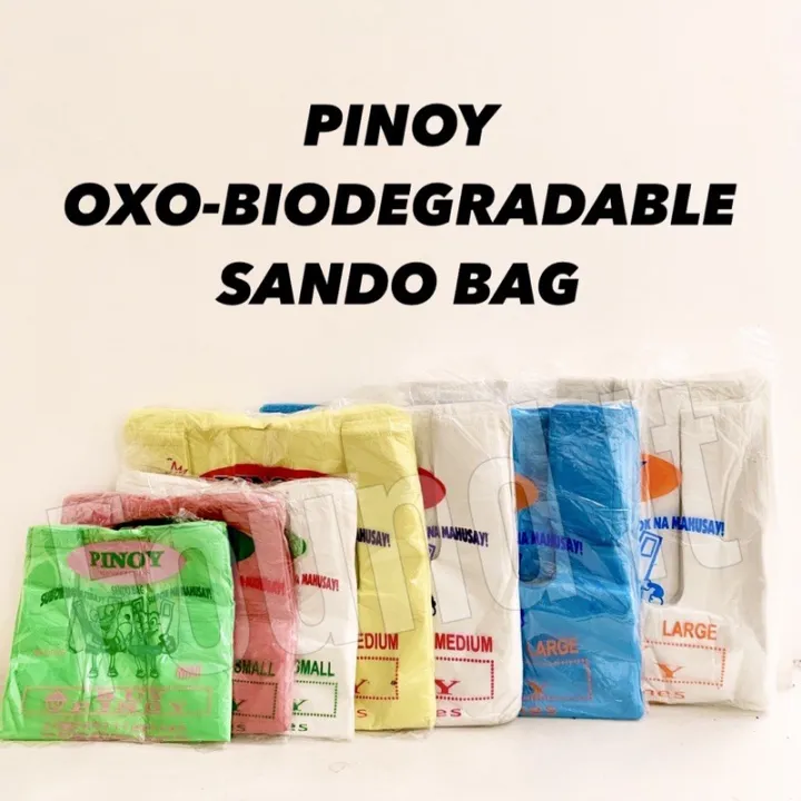 [Found It] Pinoy Sando Bag (Oxo-Biodegradable) - Per Pack | Plastic Bag ...
