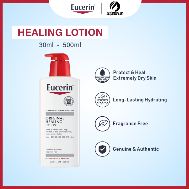 Eucerin, Original Healing Lotion, Moisturizer Cream, Protect and Help ...
