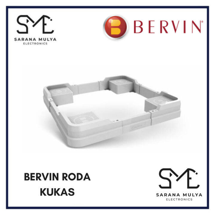 DUDUKAN RODA KULKAS BERVIN 1 PINTU DAN 2 PINTU BRSA-70 MAX 320L ...