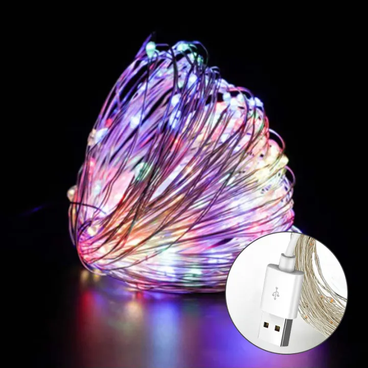 【A variety of options】1M/2M/3M/5M/10M Fairy Lights LED Usb/Battery ...