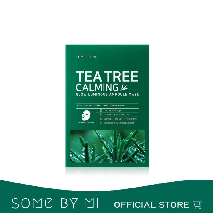 4N"Some By Mi Luminous Ampoule Mask #Tea Tree Calming | Lazada PH