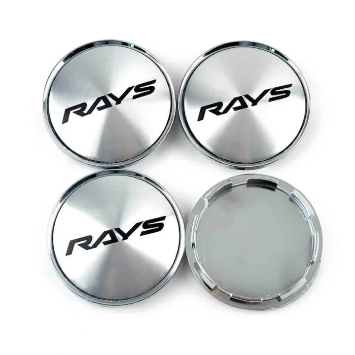 🚗🚕🚙4pc 63mm 57mm For Rays Center Cap Hubs for Rims Centre Caps Emblem ...