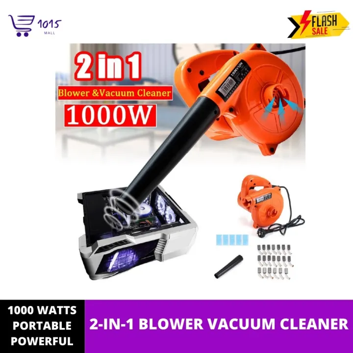 HIGH POWERED 1000w Electric Hand Operated Air Blower Vacuum Cleaner For ...