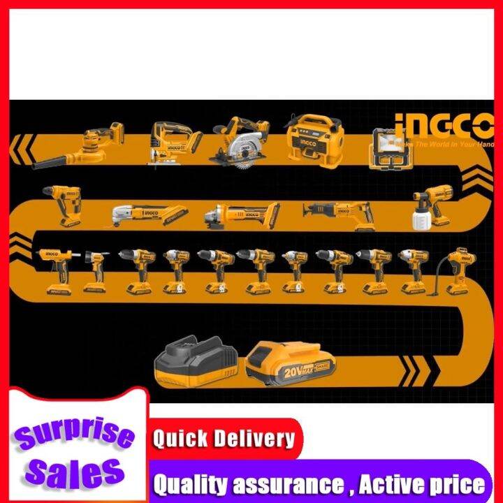 INGCO by Winland Cordless Lithium-Ion Vacuum Cleaner CVLI2001 ING-CT ...