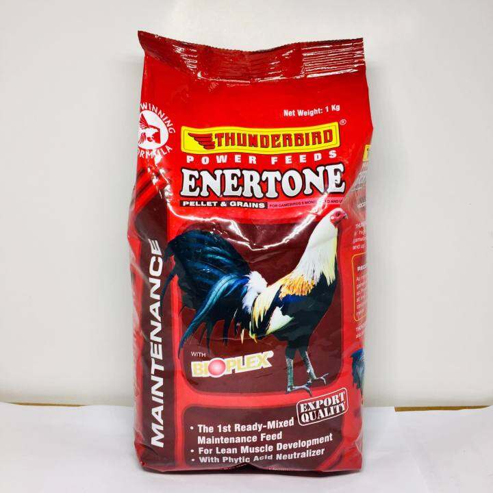 [CL REYES AGRIVET] THUNDERBIRD POWER FEEDS ENERTONE (1KG) / MAINTENANCE ...
