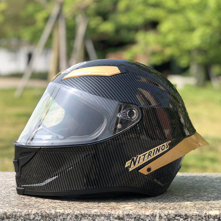 NITRINOS motorcycle racing helmet running helmet cool personality men ...