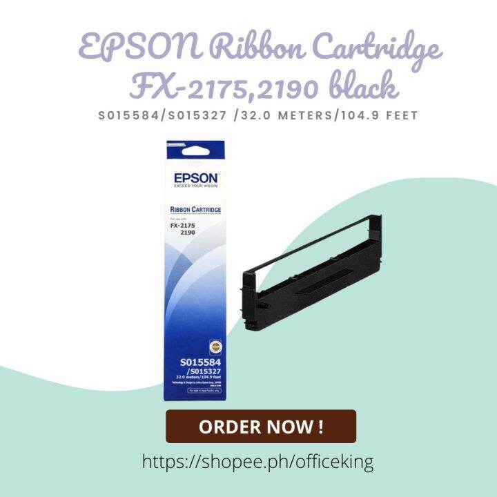 EPSON FX-2175/2190 Ribbon Cartridge | Lazada PH