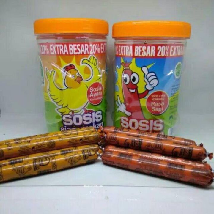 Sosis So Nice - Sosis siap makan - Netto 24 pcs x 18 gr | Lazada Indonesia