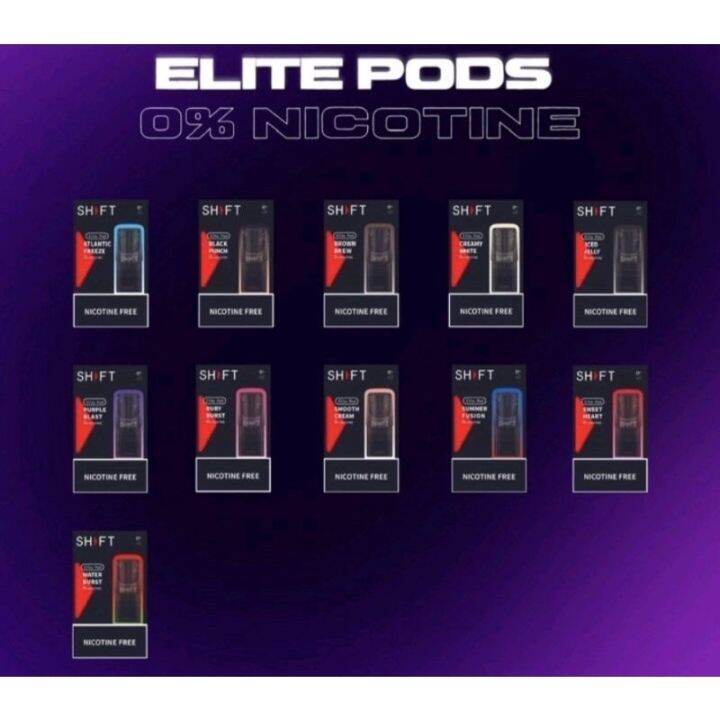 vape SHFT ELITE/Classic Zero Nic. | Lazada PH