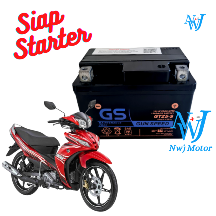 Aki Motor Yamaha Jupiter Z Robot Jupiter MX CW Vega Force GTZ5S GTZ4V ...