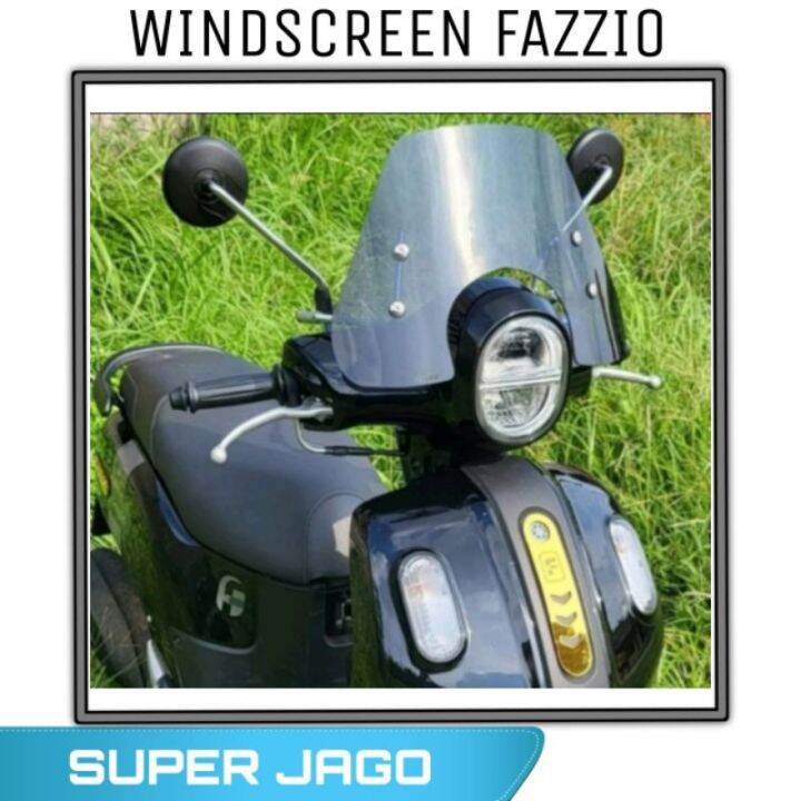 Visor Windshield Fazzio 125 / Kaca Depan Fazzio / Windscreen Fazzio ...