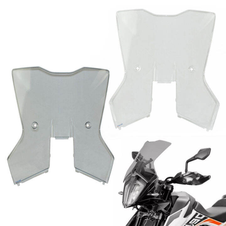 Motorcycle Front Windscreen Windshield Fly Screen Shield Airflow Wind ...