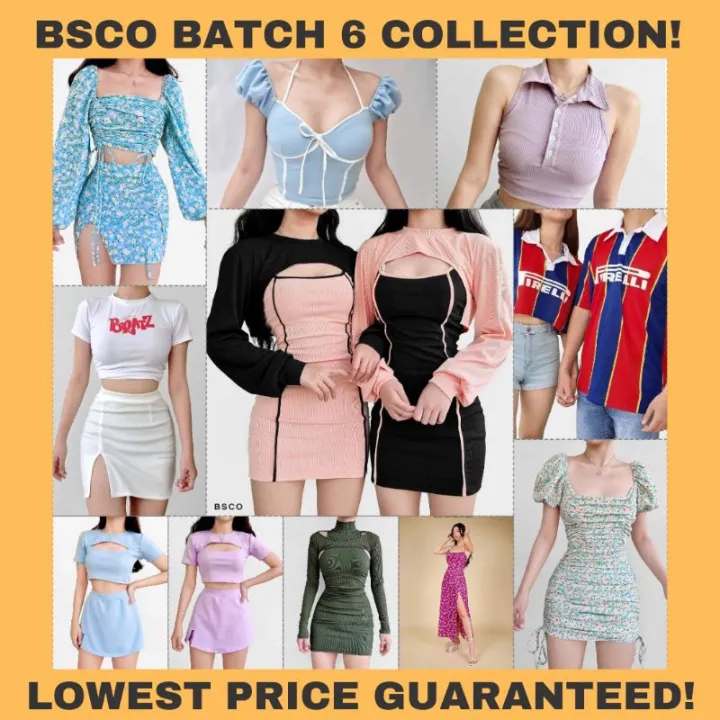 BSCO BATCH 6 COLLECTION ON SALE KOREAN OUTFITS TRENDY DRESS AND TOPS ...