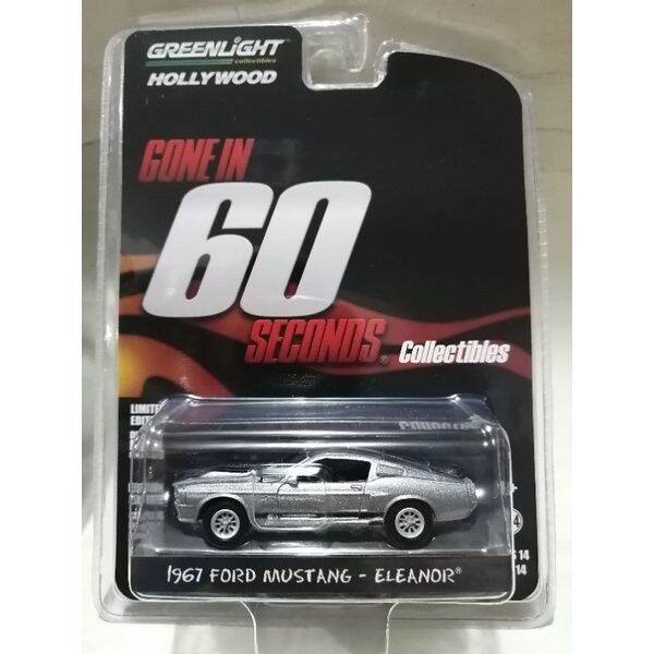 【READY STOCK】 ☃Greenlight Hollywood Gone In 60 Seconds Eleanor GT500 ...