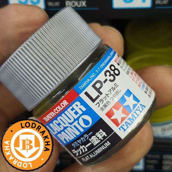 สีสูตรแล็คเกอร์ Tamiya LP38 Flat aluminum 10ML | Lazada.co.th