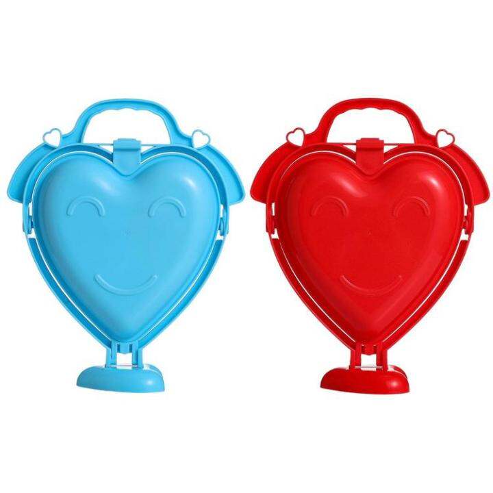 Folding Fruit Plate Heart Fruit Tray Stand Portable Plate Creative ...