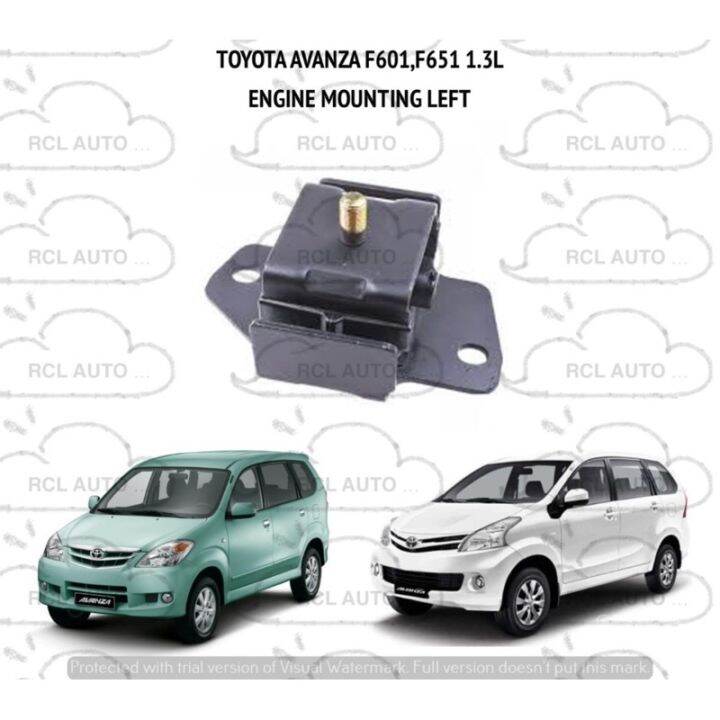 ENGINE MOUNTING LEFT TOYOTA AVANZA F601,F651 1.3 | Lazada