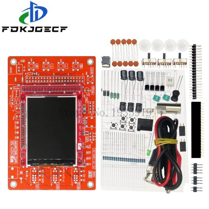 DSO138 2.4" TFT Screen Digital Oscilloscope Diy Kit Waveform Display ...