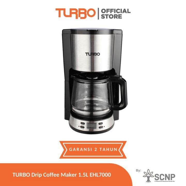 Turbo Coffee Maker Mesin Pembuat Kopi Turbo EHL 7000 1.5 Liter | Lazada Indonesia