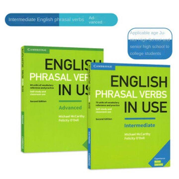 [2 Books Collection ] Cambridge English ใช้ Pharsal Verbs Intermediate ...