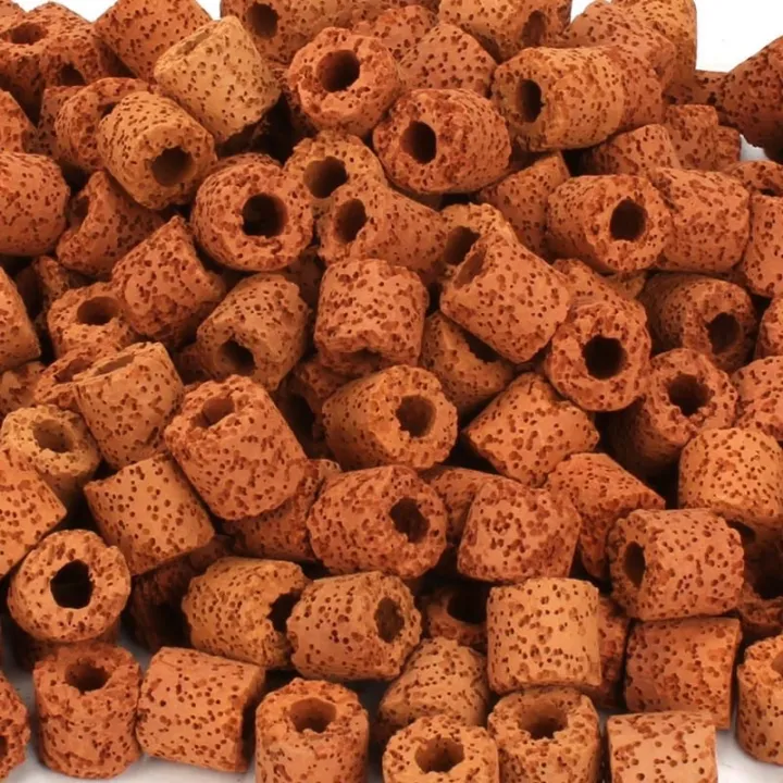 Porous lava ring filter media lava rings for aquarium | Lazada PH